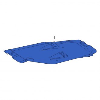 Mercedes GLA Class Underbody Covers | Splash Shields — CARiD.com