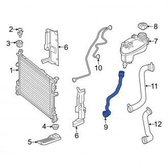 Mercedes GLA Class OEM Engine Cooling Parts | Radiators, Fans — CARiD.com