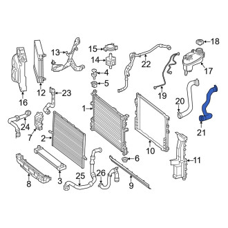 Mercedes CLA Class Radiator Hoses & Clamps — CARiD.com