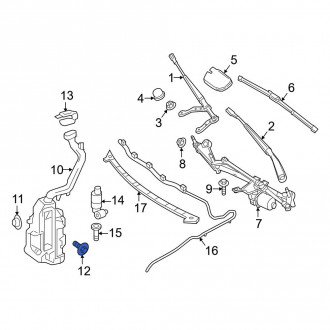 Mercedes GLB Class Wiper & Washer Components – CARiD.com