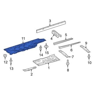 Mercedes CLA Class Underbody Covers | Splash Shields — CARiD.com