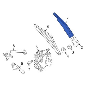 Mercedes GLC Class Replacement Wiper Arms — CARID.com
