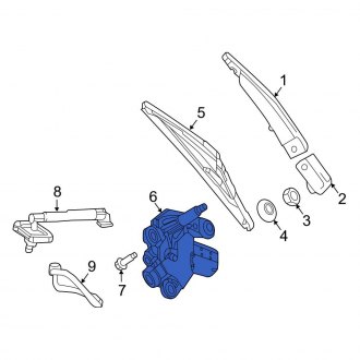 Mercedes GLA Class OEM Wiper Blade & Washer Parts | Motors, Arms ...