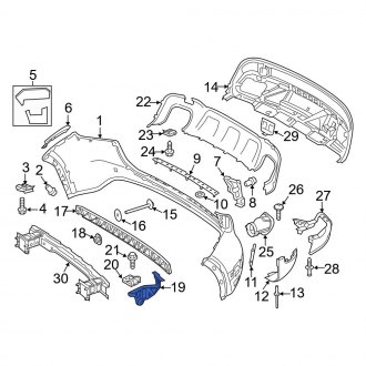 Mercedes GLA Class Grille Brackets & Hardware — CARiD.com
