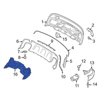 Mercedes GLA Class Replacement Bumper Spoilers & Valances — CARiD.com