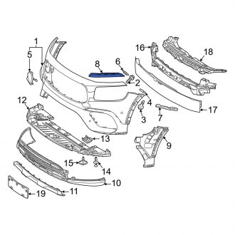 Mercedes GLB Class Bumper Brackets & Hardware | Front, Rear — CARiD.com