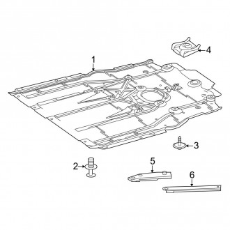 2021 Mercedes GLB Class OEM Header Panels & Parts — CARiD.com