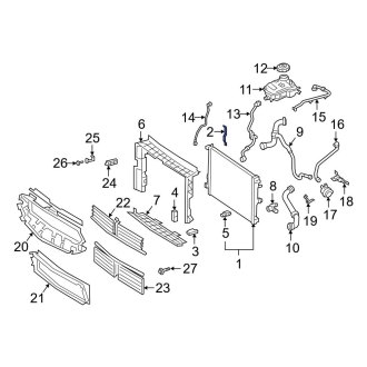 Mercedes GLB Class Radiators & Parts | Performance, Replacement — CARiD.com
