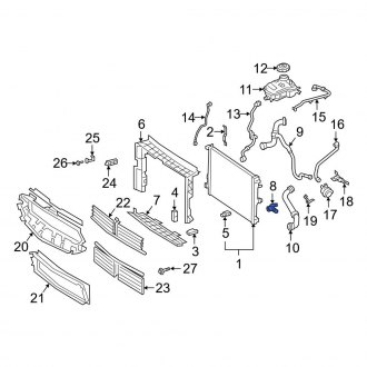 Mercedes GLB Class Radiator Hoses & Clamps — CARiD.com