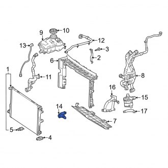 Mercedes GLB Class Radiator Hoses & Clamps | Lower, Upper — CARiD.com
