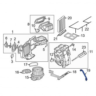 Mercedes GLB Class OEM A/C & Heating Parts | Systems, Compressors ...