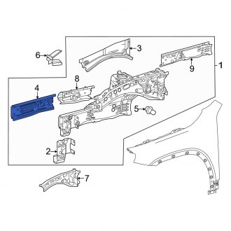 Mercedes GLB Class Chassis Frames & Body Parts — CARiD.com