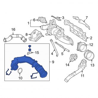 Mercedes A Class Turbocharger Pipes, Hoses & Clamps — CARiD.com