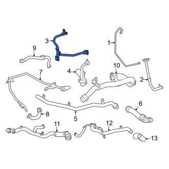 Mercedes CLA Class Turbo & Supercharger Lines, Hoses, Fittings — CARiD.com