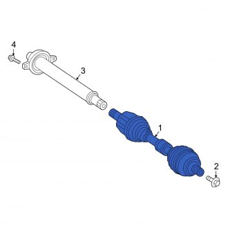 Mercedes GLB Class OEM Driveline & Axle Parts | Hubs, CV-Joints — CARiD.com