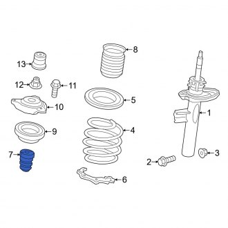 Mercedes GLB Class Shocks & Struts | Front, Rear | Coil, Air — CARiD.com