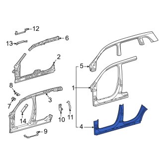 Mercedes GLB Class Rocker Panels, Floor Pans, Moldings — CARiD.com