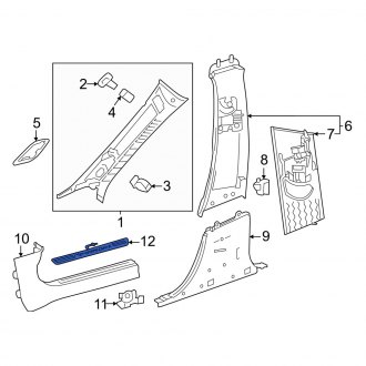 Mercedes Door Sills | Replacement Door Sill Plates — CARiD.com