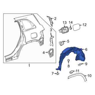 Mercedes GLB Class Replacement Fenders & Components – CARiD.com