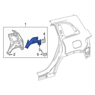 Mercedes GLB Class Replacement Fenders & Components – CARiD.com