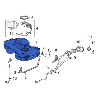 Mercedes GLB Class OEM Fuel System Parts | Pumps, Lines — CARiD.com