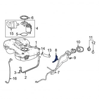 Mercedes GLB Class OEM Fuel System Parts | Pumps, Lines — CARiD.com