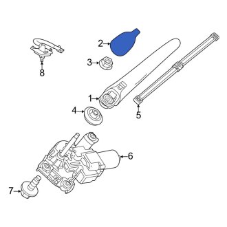 Mercedes GLB Class OEM Wiper Blade & Washer Parts | Motors, Arms ...