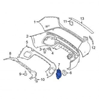 Mercedes GLB Class Bumper Brackets & Hardware | Front, Rear — CARiD.com