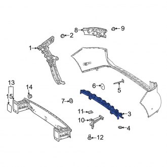 Mercedes GLB Class Bumper Brackets & Hardware | Front, Rear — CARiD.com