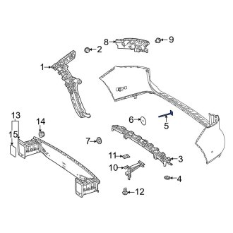 Mercedes GLB Class OEM Bumpers | Genuine Front & Rear Bumpers — CARiD.com