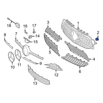 Mercedes GLA Class Replacement Bumper Spoilers & Valances — CARiD.com