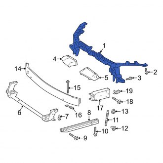 Mercedes A Class Radiator Supports — CARiD.com