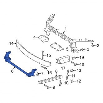 Mercedes A Class Radiator Supports — CARiD.com