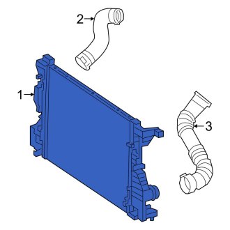 Mercedes GLB Class Intercoolers | Air To Water, Front Mount — CARiD.com