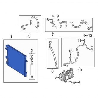Mercedes GLB Class OEM A/C & Heating Parts | Systems, Compressors ...