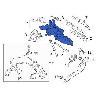 Mercedes GLB Class Replacement Turbochargers & Components — CARiD.com