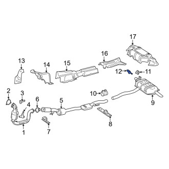 Mercedes GLB Class OEM Exhaust Parts | Systems, Tips, Pipes — CARiD.com
