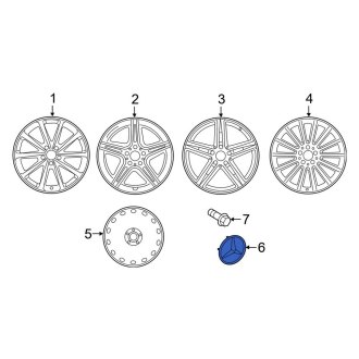 Mercedes E Class OEM Wheels & Tires | Lug Nuts, TPMS Sensors — CARiD.com
