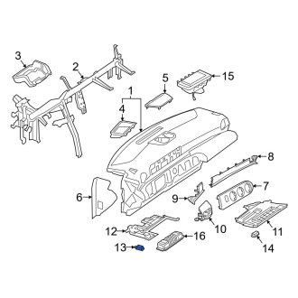 Mercedes A Class Interior Brackets & Hardware — CARiD.com