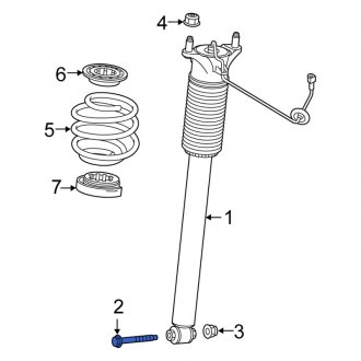 Mercedes GLA Class OEM Suspension Parts | Shocks, Struts — CARiD.com