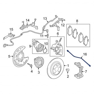 Mercedes A Class OEM Brake, Steering, Suspension Parts — CARiD.com