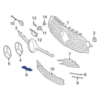 Mercedes A Class OEM Bumpers | Genuine Front & Rear Bumpers — CARiD.com