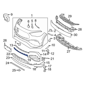 Mercedes GLA Class OEM Exterior & Body Parts — CARiD.com