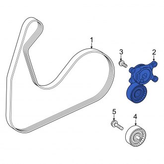 Mercedes GLA Class Replacement Engine Pulleys — CARiD.com