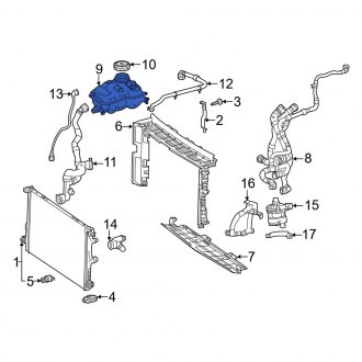 Mercedes GLB Class OEM Engine Cooling Parts | Radiators, Fans — CARiD.com