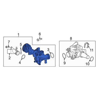 Mercedes GLB Class Water Pumps | Electric, Mechanical — CARiD.com