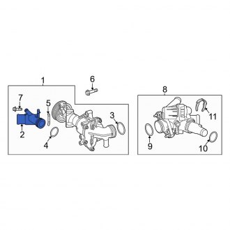 Mercedes GLA Class OEM Engine & Components | Air Intake Parts — CARiD.com