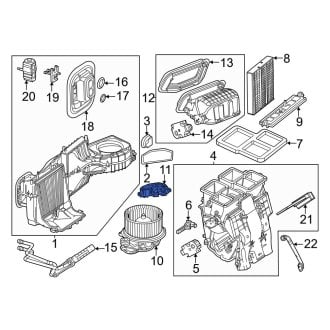 Mercedes GLB Class Blower Motors & Parts | Resistors, Regulators ...