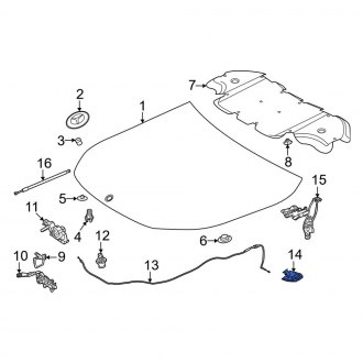Mercedes GLB Class Replacement Hoods | Hinges, Supports – CARiD.com