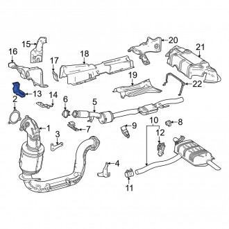 Mercedes GLB Class OEM Exhaust Parts | Systems, Tips, Pipes — CARiD.com